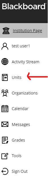 UBN Accessing your Units in Blackboard – BBI
